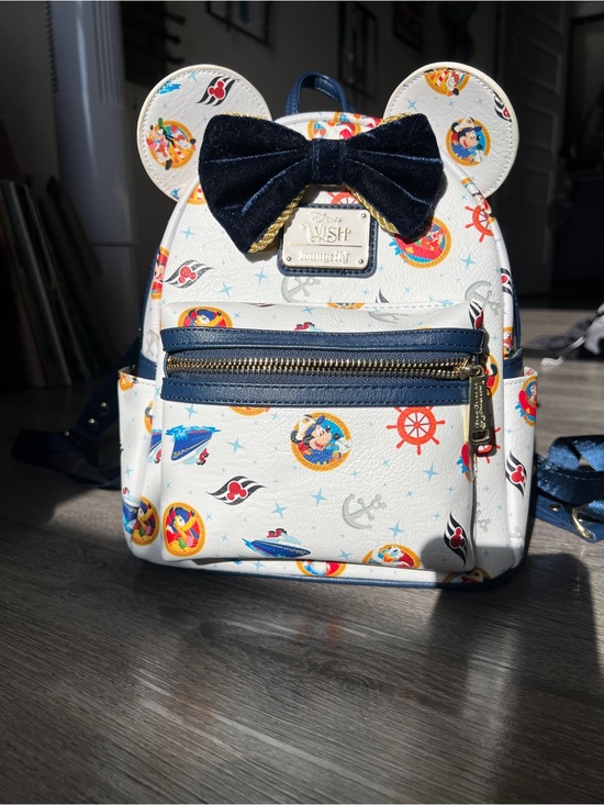 Bags | Loungefly Disney Cruise Wish Mini Backpack | Poshmark